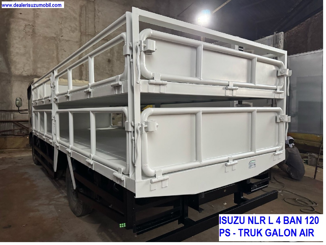 TRUK GALON AIR ISUZU NLR 4 BAN 120 PS – ISUZU JAKARTA – Dealer Resmi ...