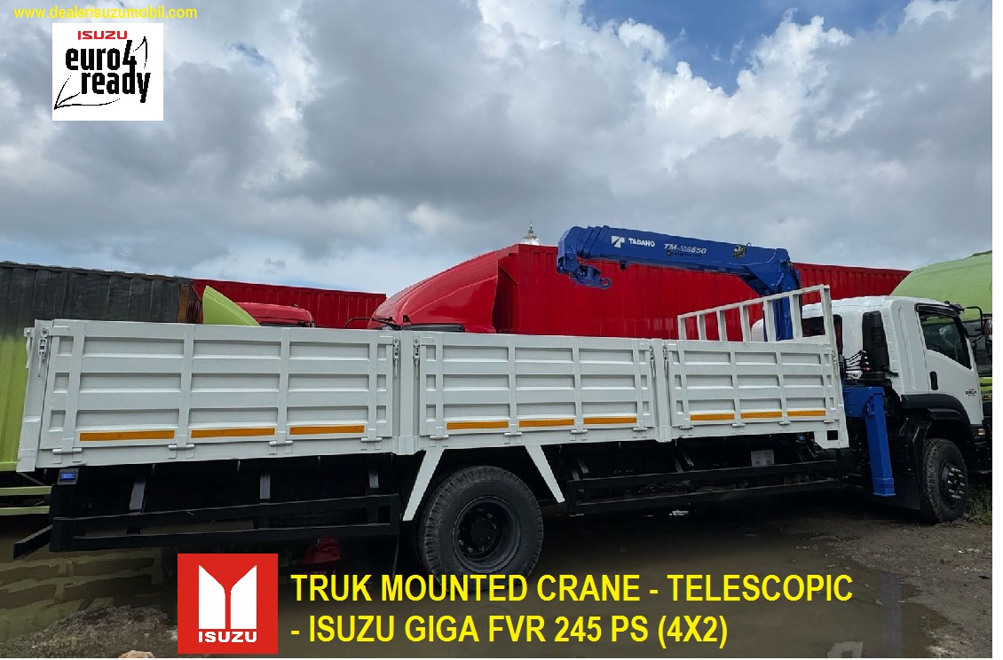 Truk Mounted Crane ISUZU GIGA Euro 4 – ISUZU JAKARTA – Dealer Resmi ...